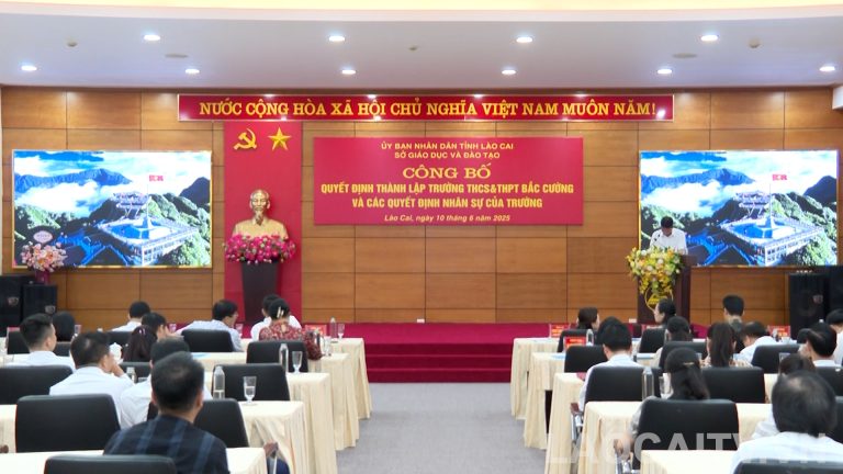 Thành Lập Trường THCS & THPT Bắc Cường Tại Thành Phố Lào Cai